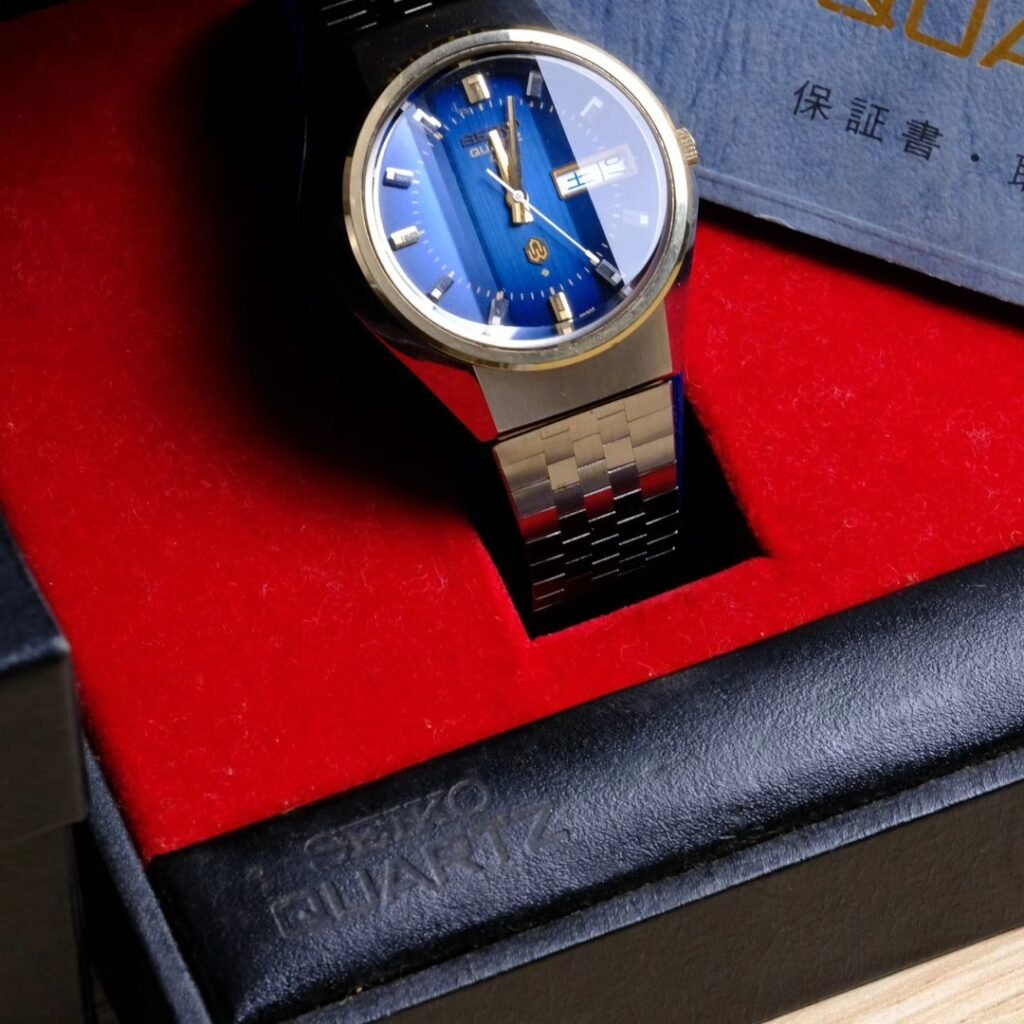 Seiko QR 3863 - 7020 from December 1973 - Seiko Vintage