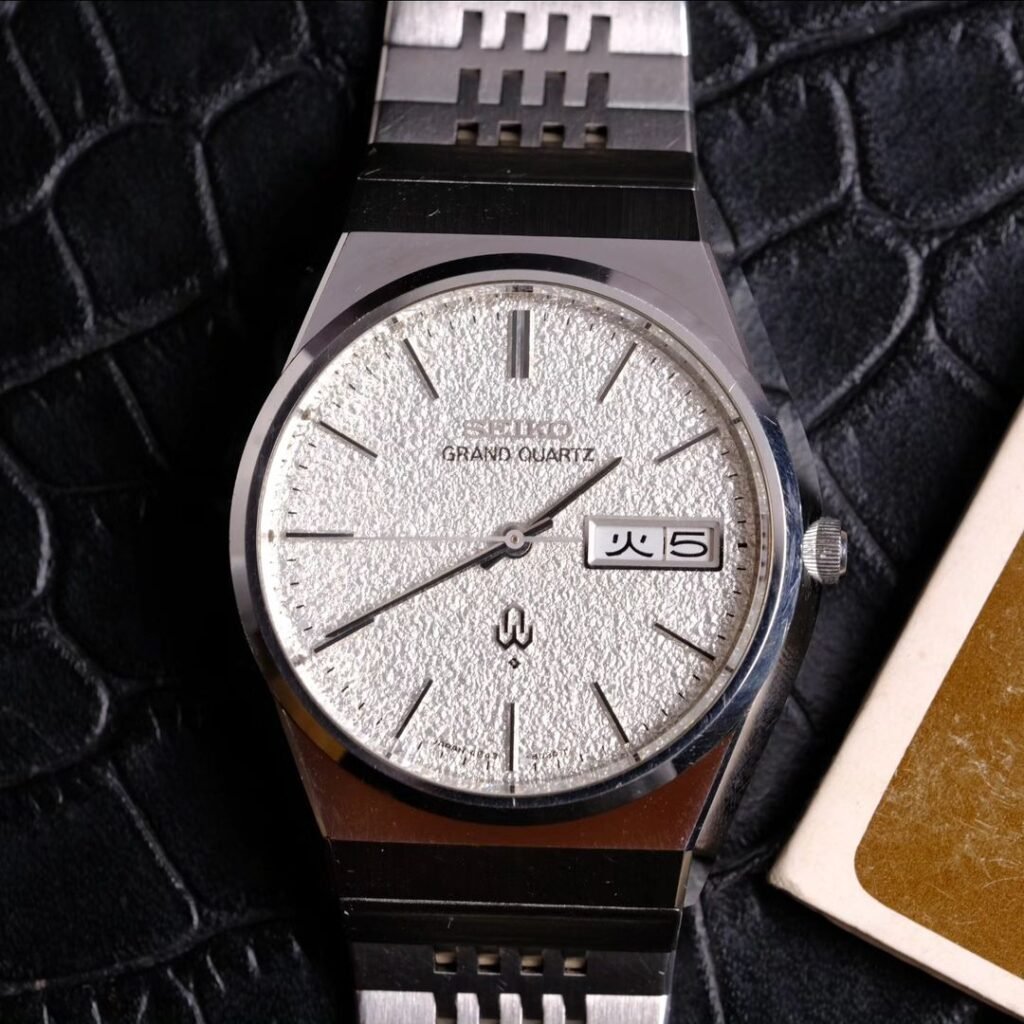 Grand Quartz 4843 - 8100 from September 1977 - Seiko Vintage