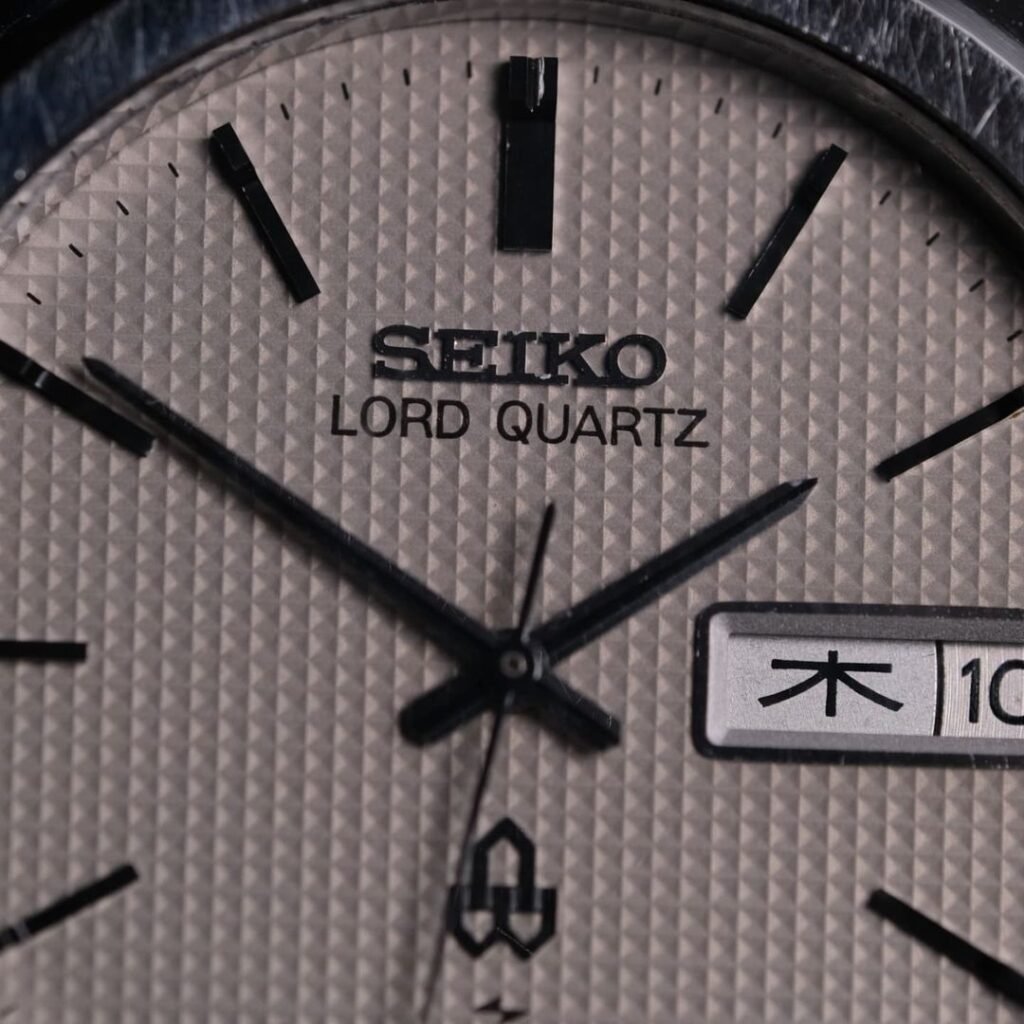 Seiko Lord Quartz 7143 - 7010 HSS from May 1979 - Seiko Vintage