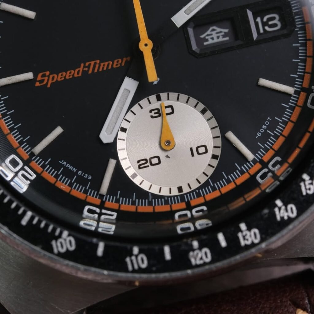 Seiko Chronograph 6139 - 6032 Speed timer from June 1971 - Seiko Vintage